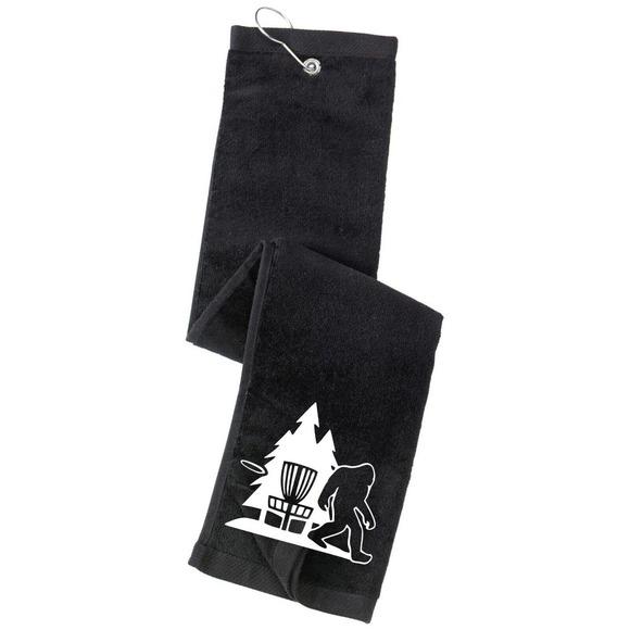 Disc Golf Affair | Other | Disc Golf Towel Tri Fold Custom Sasquatch ...